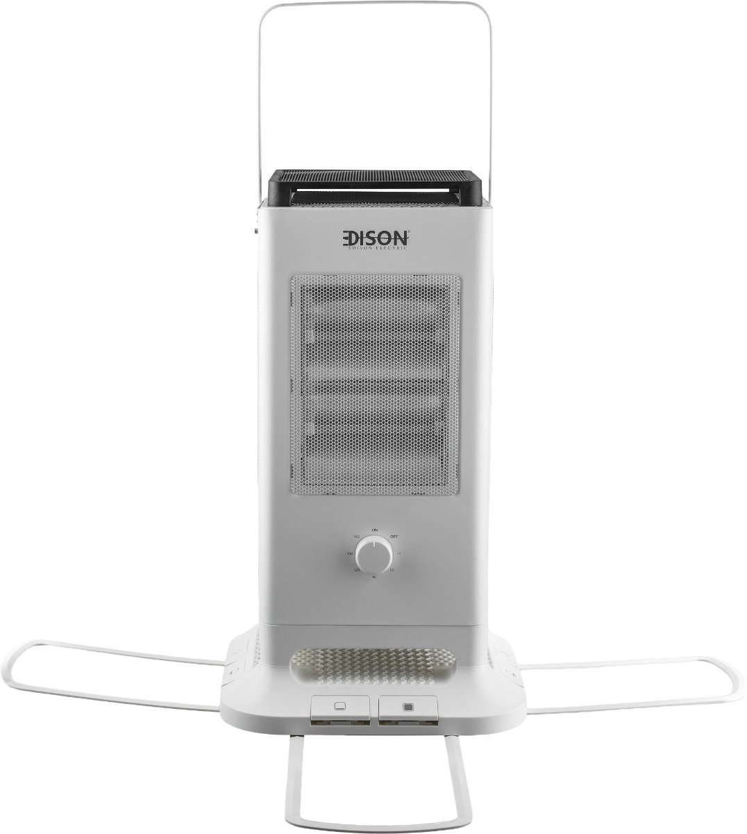 Edison QT-200F 3-in-1 Electric Heater, 2000 Watts, 5 Phases - White