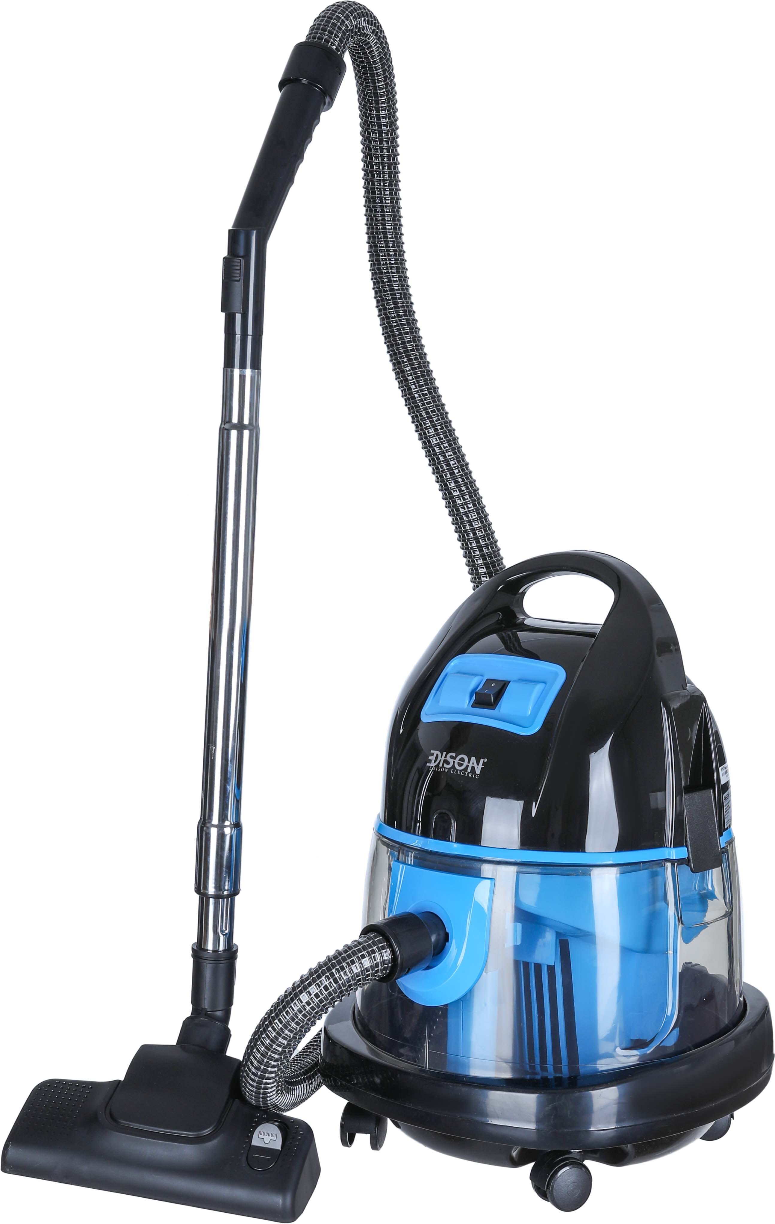 Edison Vacuum Cleaner, 2000 Watt, 20 Liter - Black Blue