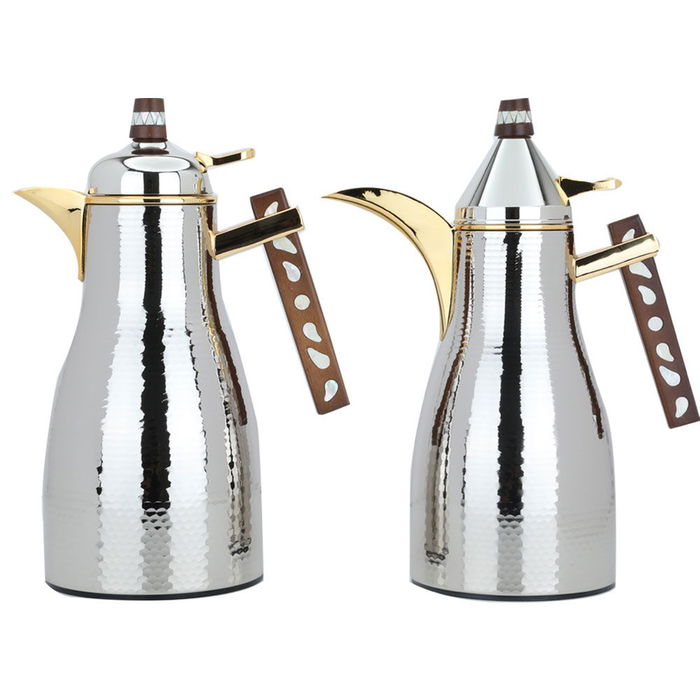 Al Saif Gallery Maimouna thermos set, two pieces, 1/1 liter, thermal ...