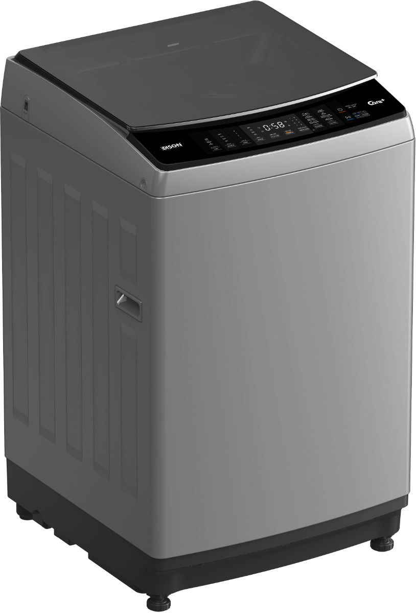 Edison EDSTL10 Automatic Washing Machine, Top Load, 10 kg, 8 Programs ...
